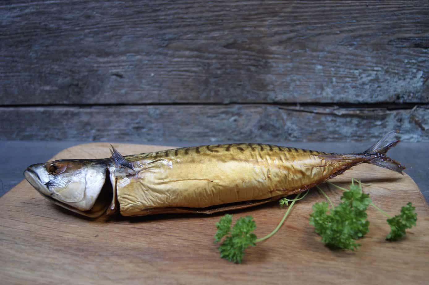 Køb Røget makrel (ca. 360 g.) » online webshop » Thorupstrand Røgeri