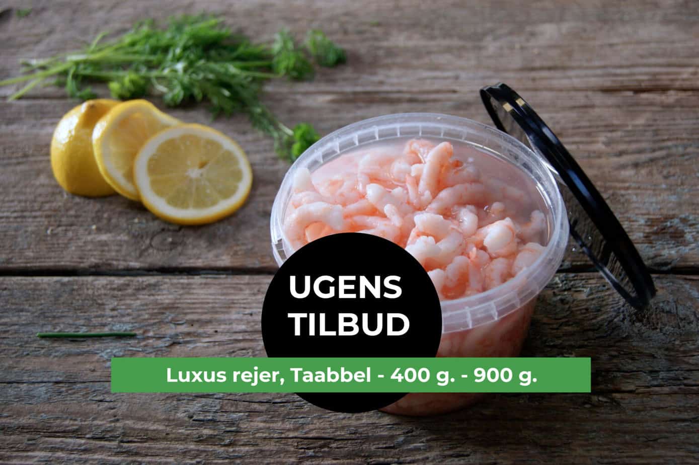 Køb Tilbud: Luxus rejer, Taabbel (400 g.- 900 g. drænet vægt) » online ...