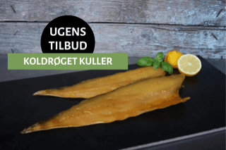 Køb Tilbud: Koldrøget kullerside (ca. 250 g.) » online webshop » Rogeri.dk